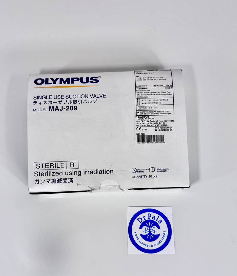 Olympus MAJ-209 Single-Use Suction Valve 20/box