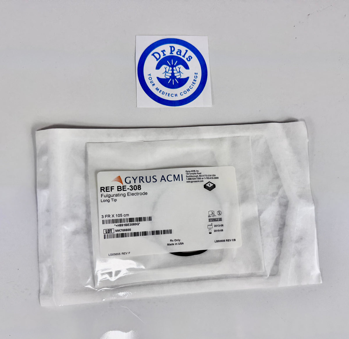 Gyrus ACMI BE-308 | Bugbee Fulgurating Electrode, 3 Fr, 105 cm, Single