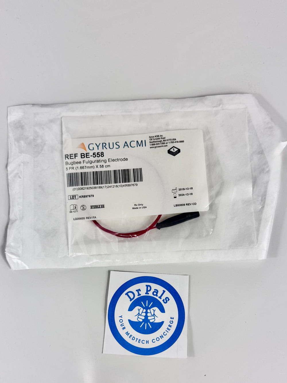 Gyrus ACMI BE-558 | Fulgurating Electrode, 5 Fr, 58 cm