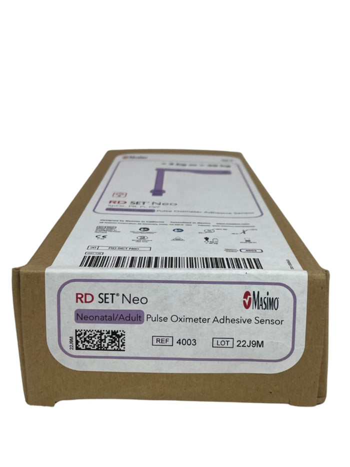 Masimo RD SET 4003 | Neonatal/Adult SpO2 Sensors Box of 20 In Date
